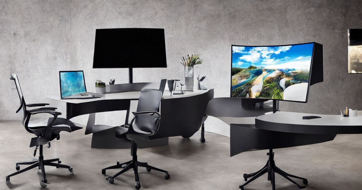 Er Samsungs nye curved skærm det ultimative valg til hjemmekontoret ...